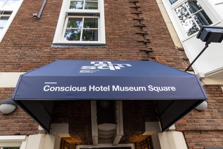 Boutique hotel Amsterdam Museum Square - Conscious Hotels